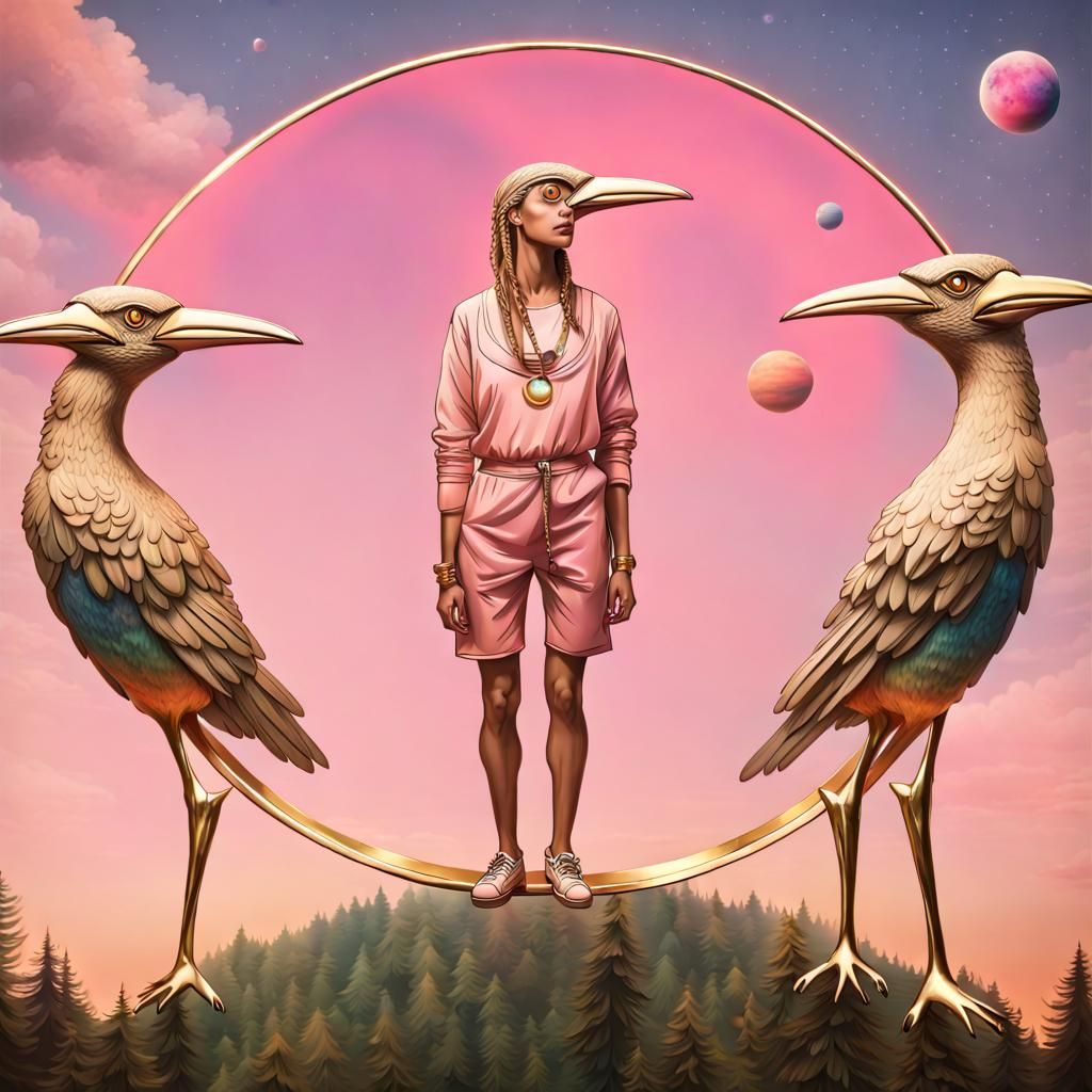 AVIAN CREATURES 20 - AI Generated Artwork - NightCafe Creator