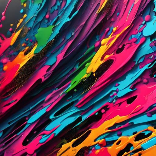 A city deep color tetradic colors concept art detailed painting ...