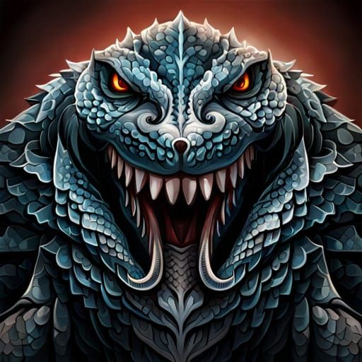 Ice hydra - AI Generated Artwork - NightCafe Creator