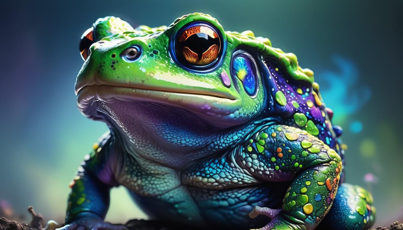 Magical Toad re44.kkk - Hyperrealistic Magical Toad Concept ...