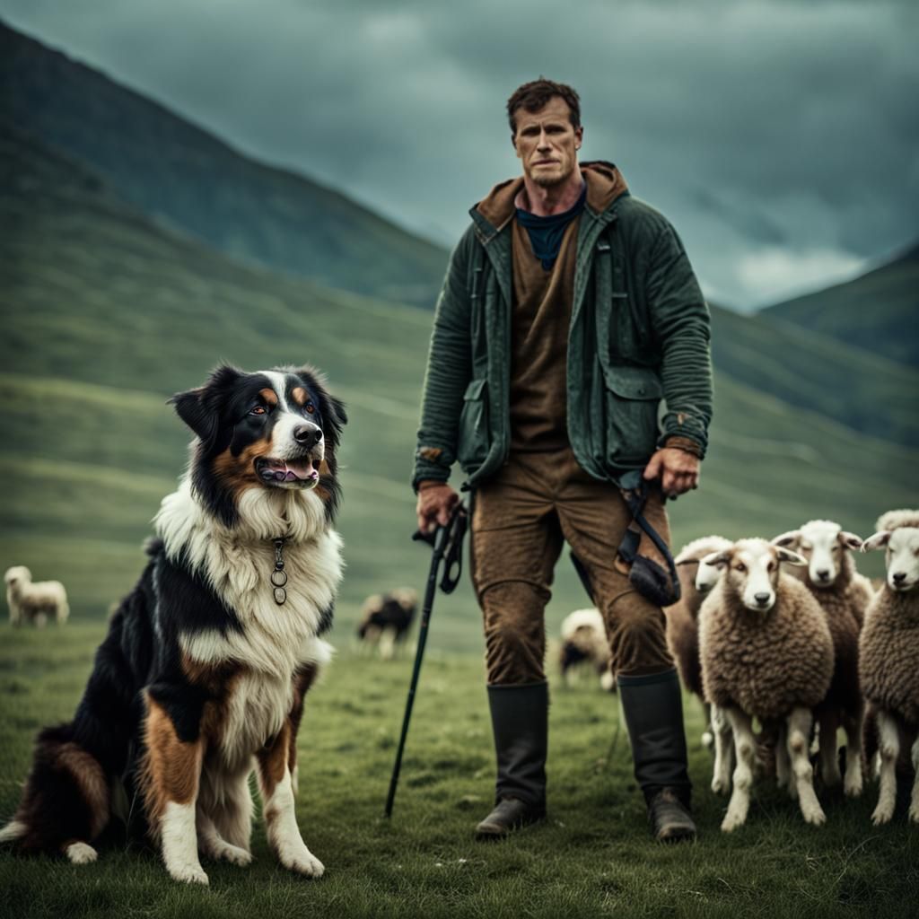 Shepherd - AI Generated Artwork - NightCafe Creator