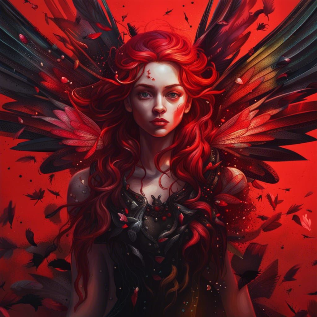 RED - AI Generated Artwork - NightCafe Creator