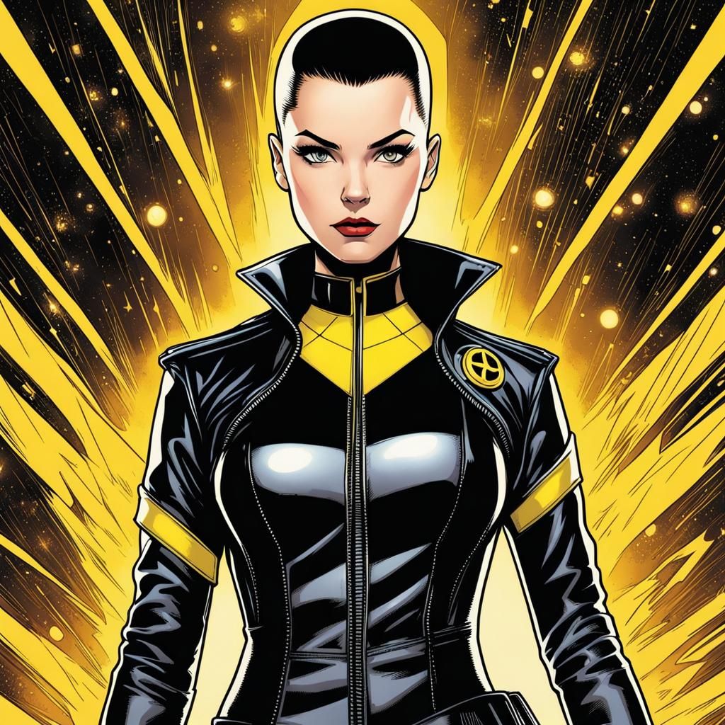 Negasonic Teenage Warhead, lesbian superhero, Marvel Comics, - AI ...