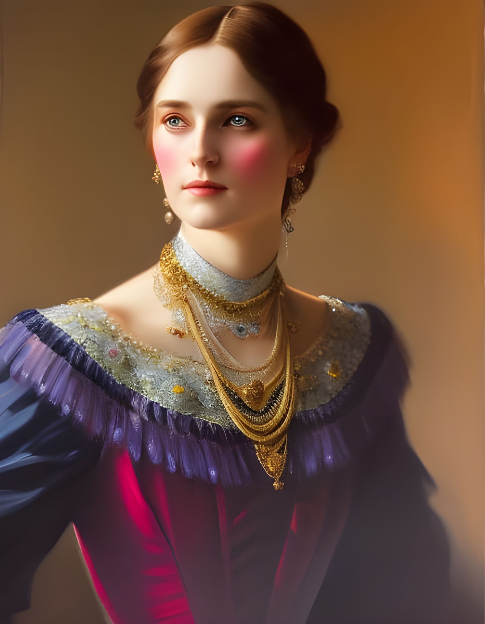 Young Victorian beauty - Ethereal Victorian Beauty in Encha...