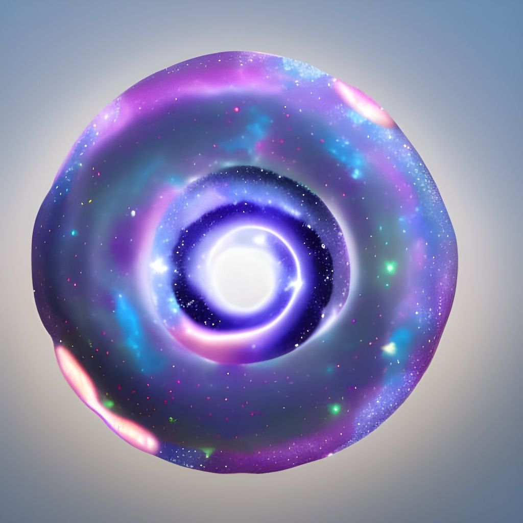 Galaxy donut - AI Generated Artwork - NightCafe Creator
