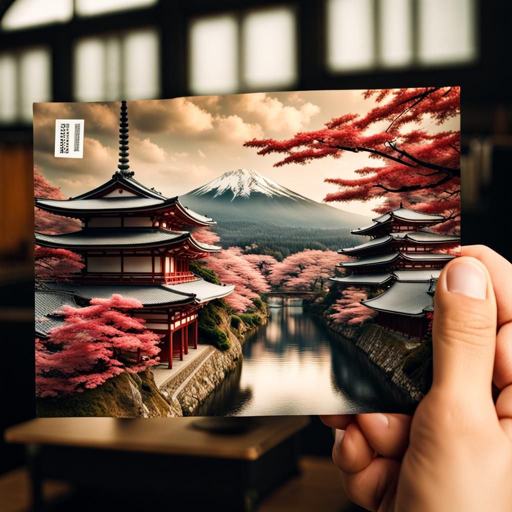 Greetings from Japan - AI Generated Artwork - NightCafe Creator