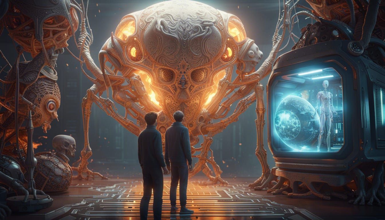 Alien Incubation Experiment Succeeded - AI Generated Artwork ...