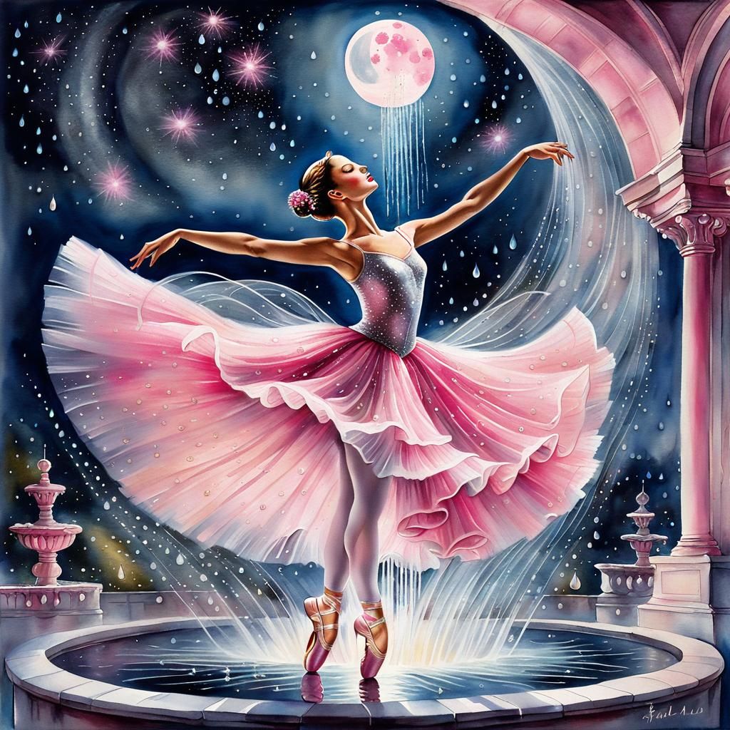 Ballerina Ballet - AI Generated Artwork - NightCafe Creator