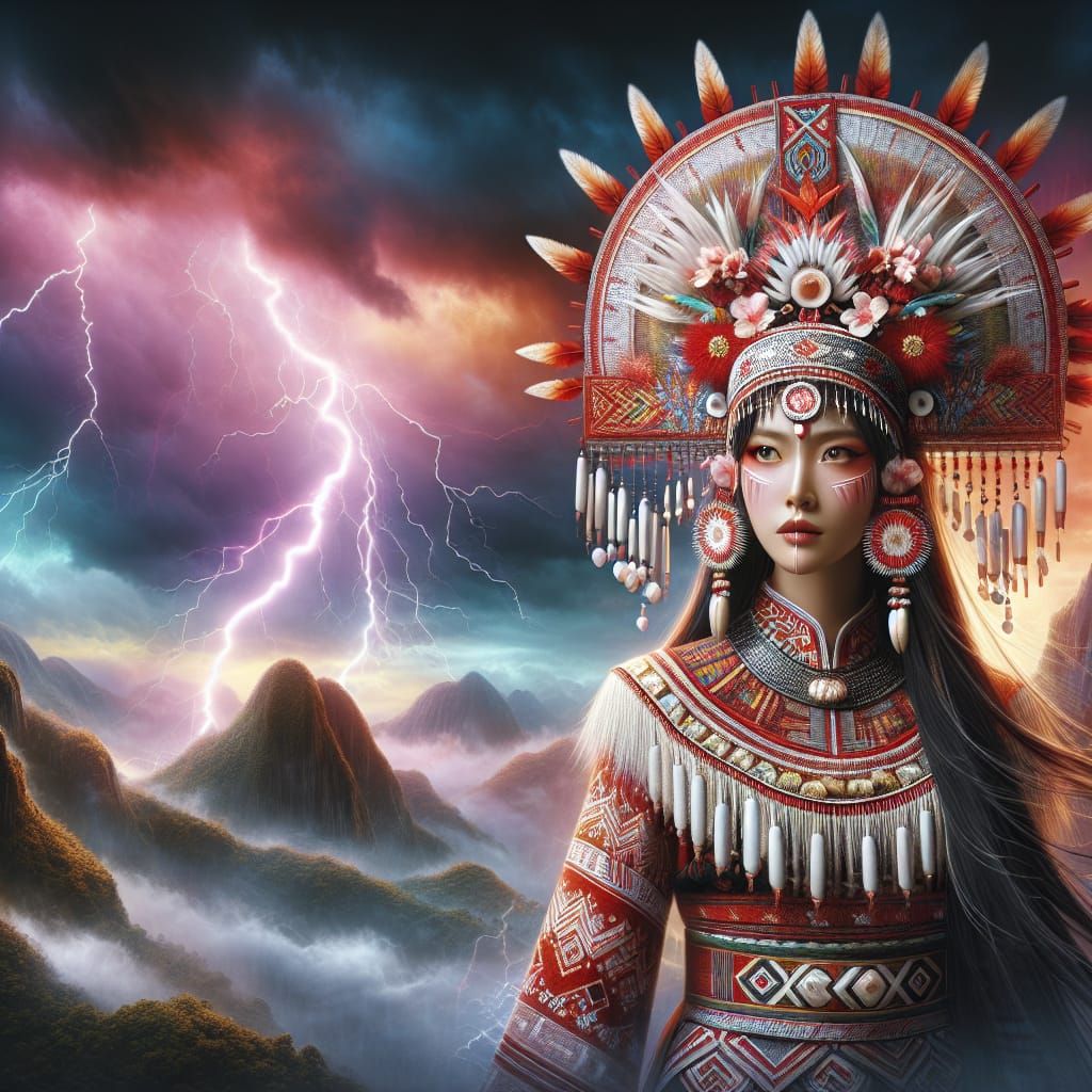 Wauan, the Saisiyat (Taiwanese Aboriginal) Goddess of the Saisiyat ...