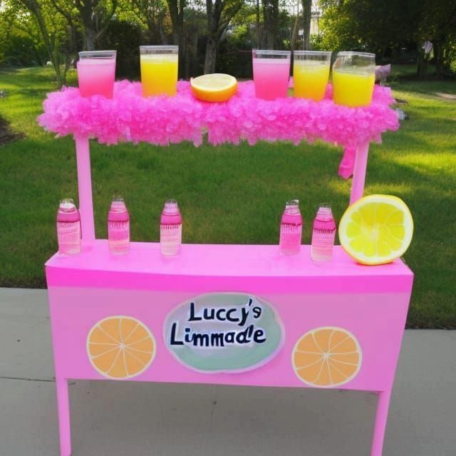 "lucy's lemonade stand" - AI Generated Artwork - NightCafe Creator