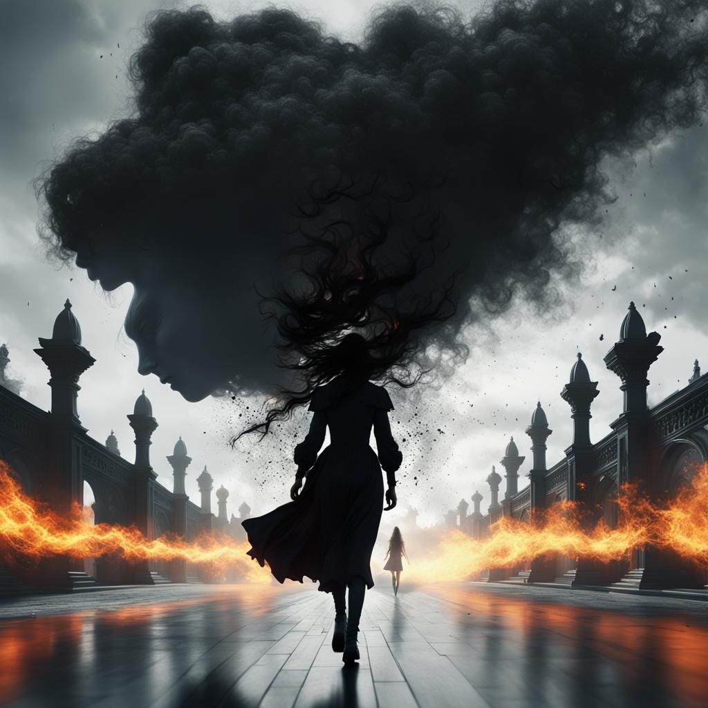 shadow & smoke - AI Generated Artwork - NightCafe Creator