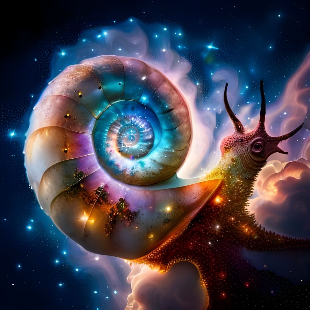 snail nebula : r/nightcafe