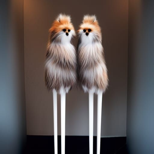 Strange Fuzzy Creatures - AI Generated Artwork - NightCafe Creator