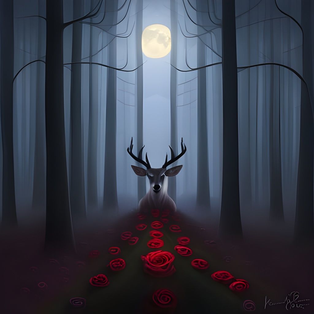 Fallow mystic forest goth dream Ferdinand Knab gothic art mysterious ...