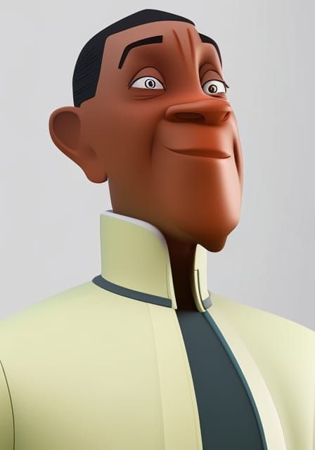 Gus Fring Pixar, Disney, concept art, 3d digital art, Maya 3D, ZBrush ...