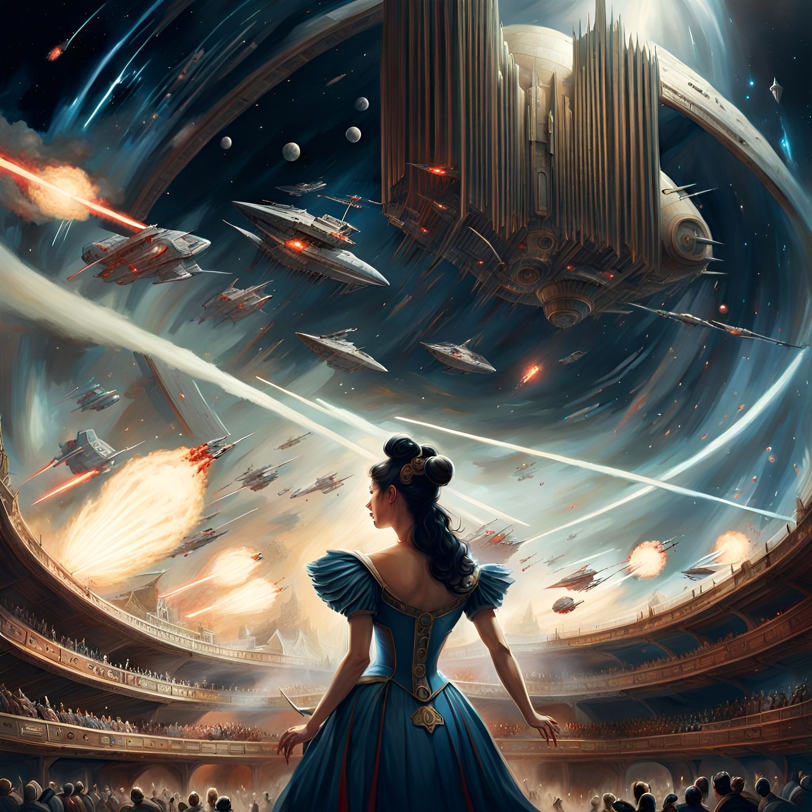 Space Opera - AI Generated Artwork - NightCafe Creator