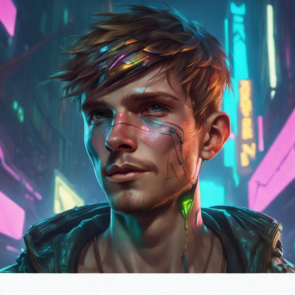 Cyberpunk Peter Pan - AI Generated Artwork - NightCafe Creator
