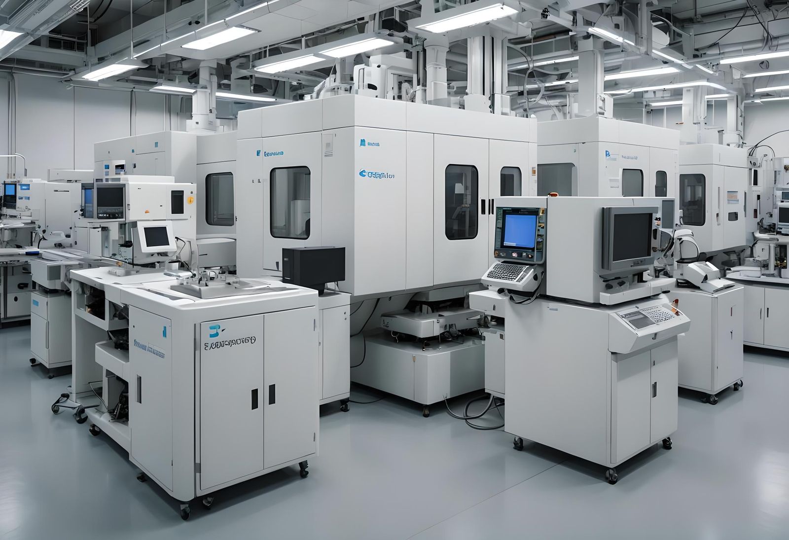 Semiconductor FAB facility 22 - AI Generated Artwork - NightCafe Creator