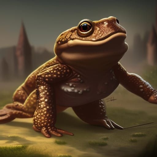 little toad - AI Generated Artwork - NightCafe Creator