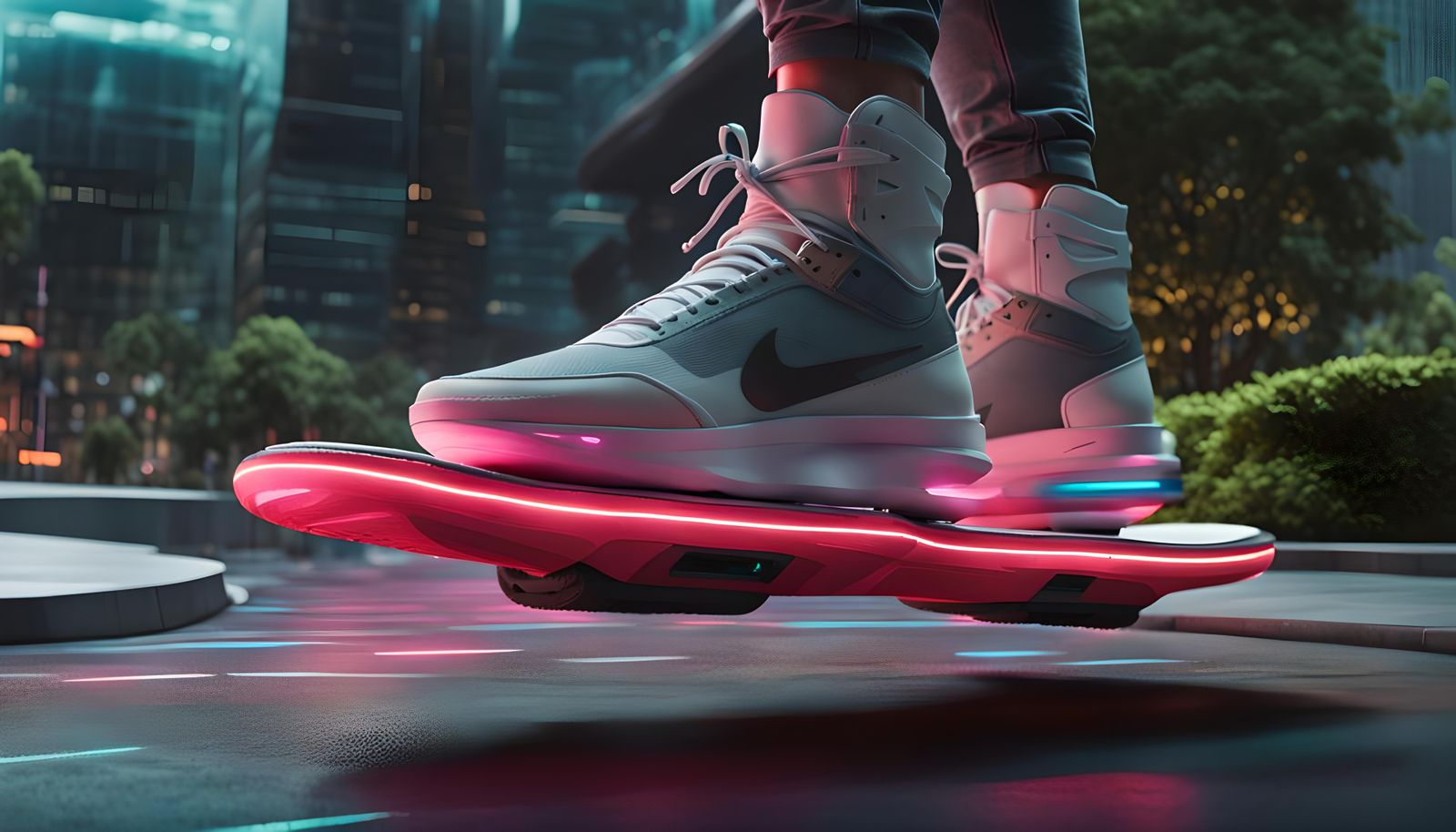 Back To The Future Hoverboard - AI Generated Artwork - NightCafe Creator