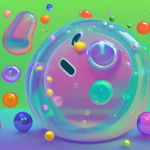 Sparkle Slime Fantastic - AI Generated Artwork - NightCafe Creator