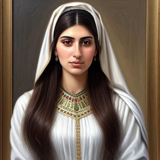 Syrian Woman ️. - AI Generated Artwork - NightCafe Creator