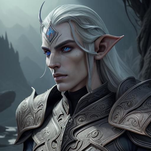 Altmer male, elder scrolls high elf - AI Generated Artwork - NightCafe ...