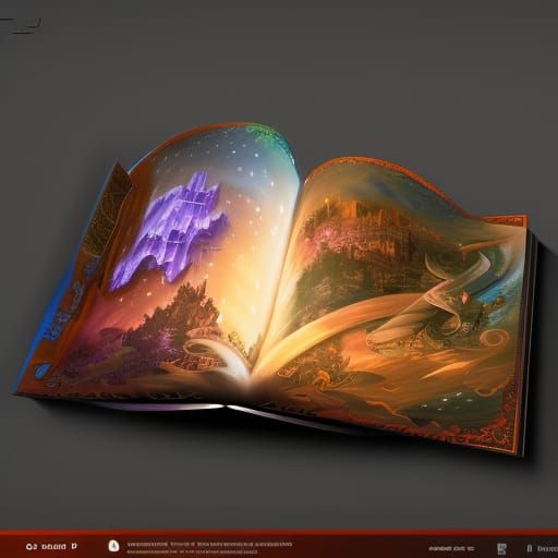 pop up book scene 3d no back ground - AI Generated Artwork - NightCafe ...
