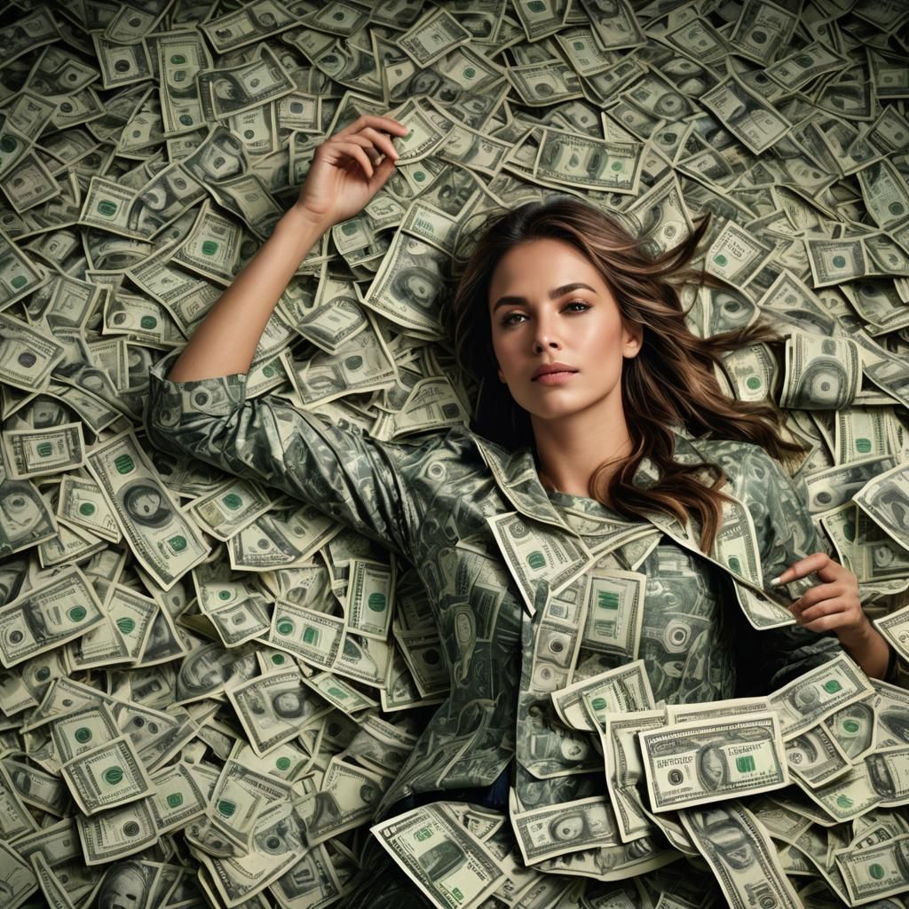 Money can't buy happiness, but... 🤑 - AI Generated Artwork - NightCafe Creator