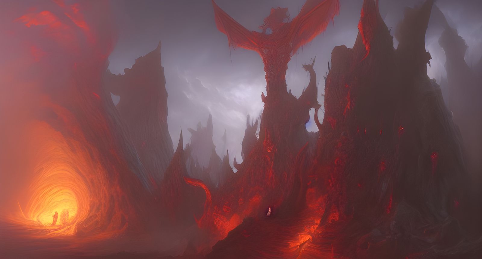 The Nine Hells, the Demonic Realm - AI Generated Artwork - NightCafe ...