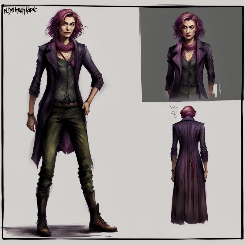 nymphadora tonks concept art - AI Generated Artwork - NightCafe Creator