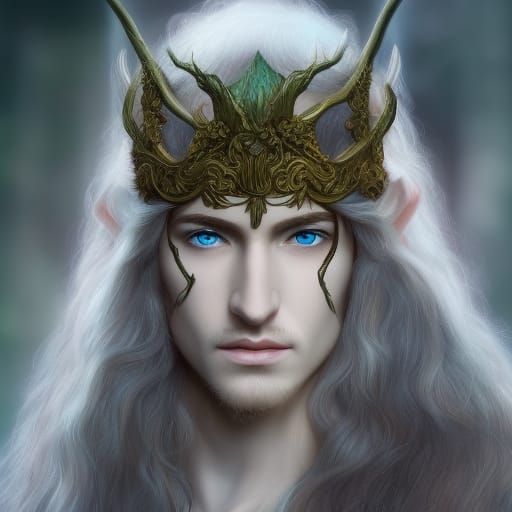 Elven king of the forest - AI Generated Artwork - NightCafe Creator