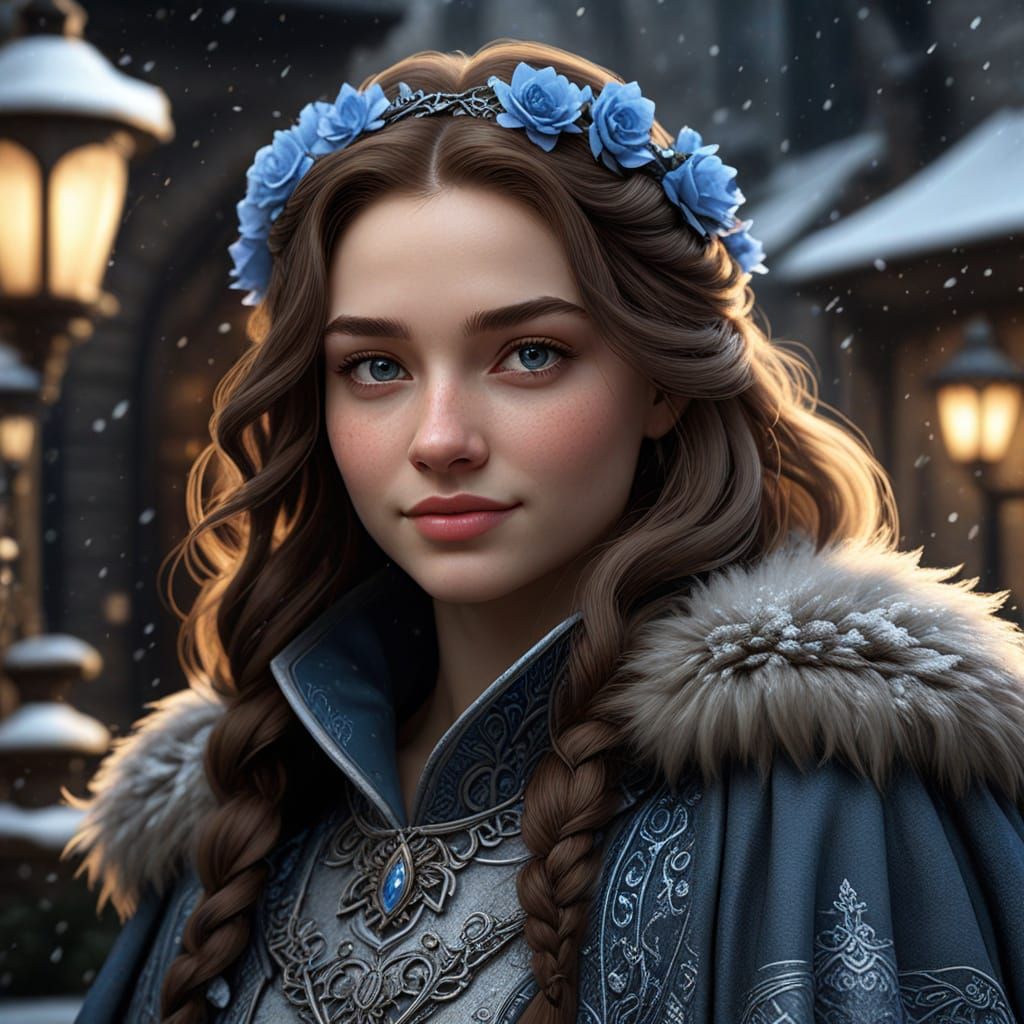 Lyanna Stark - Lyanna Stark in Winterfell: Kinuko Craft Styl...
