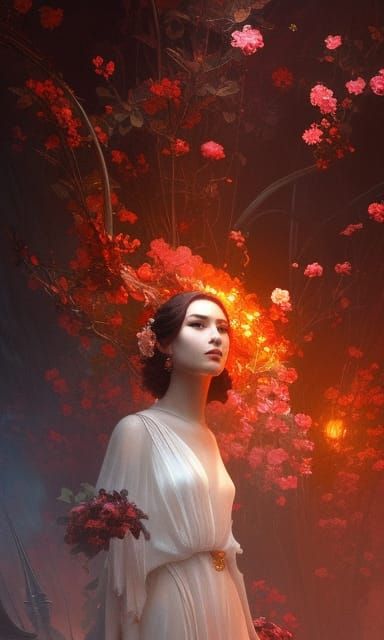 Persephone - AI Generated Artwork - NightCafe Creator