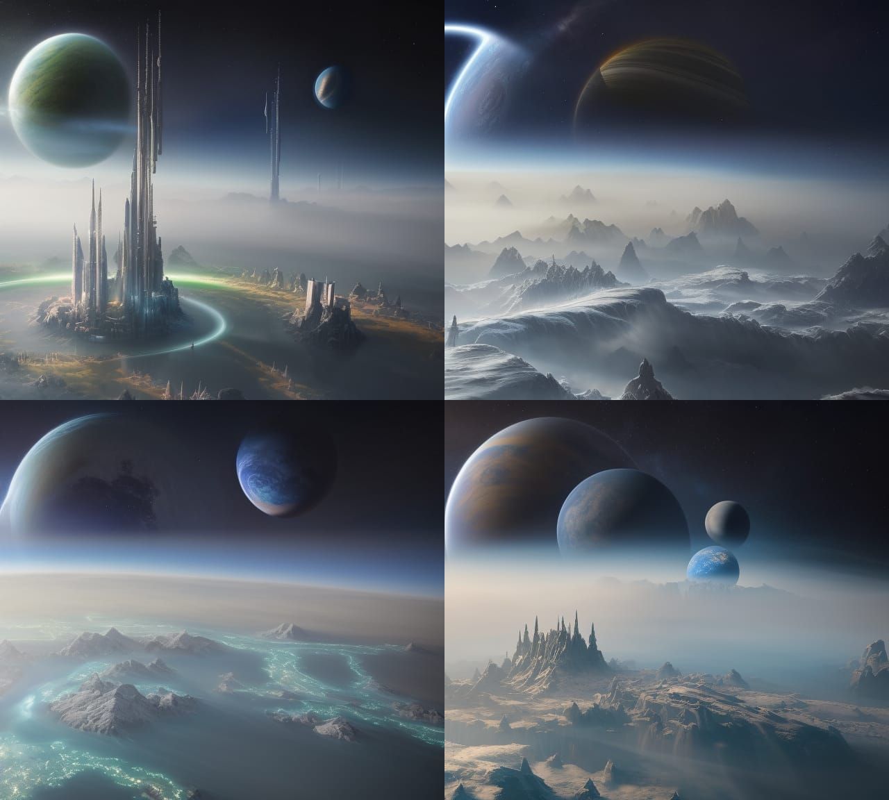 Space - AI Generated Artwork - NightCafe Creator