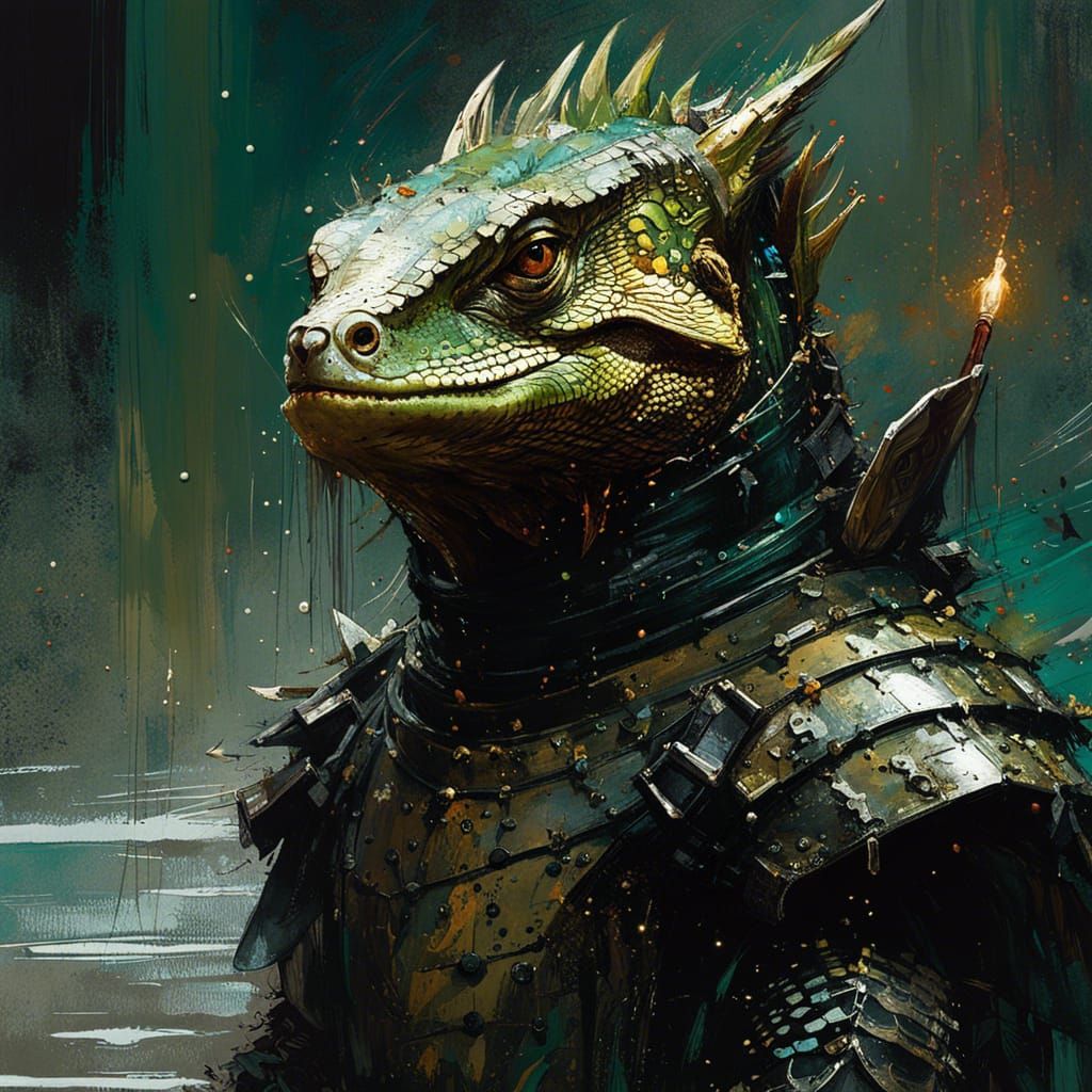 lizardman - AI Generated Artwork - NightCafe Creator