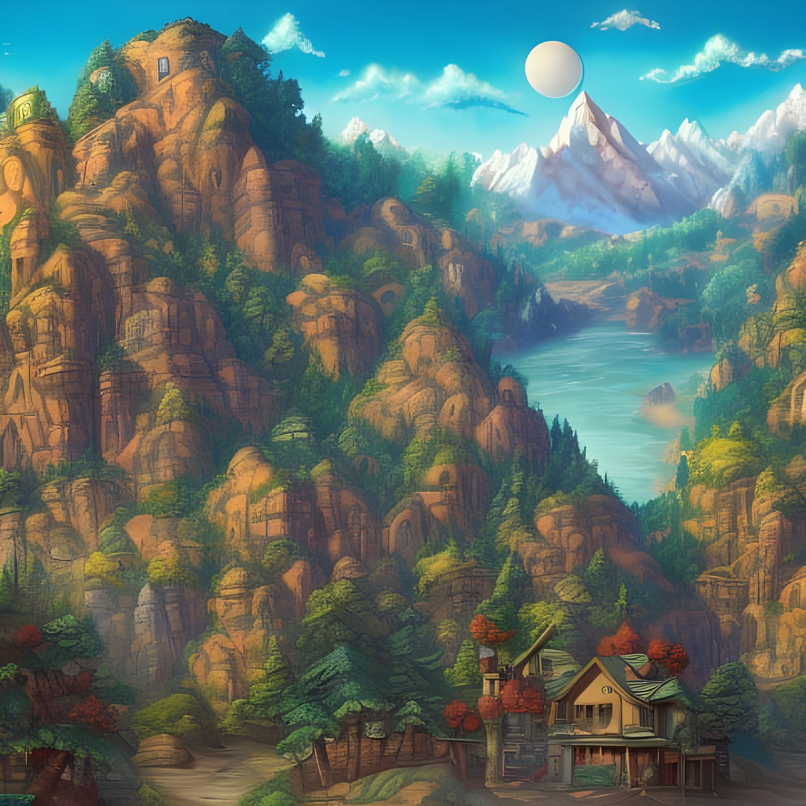 The Fifth Time Around - AI Generated Artwork - NightCafe Creator