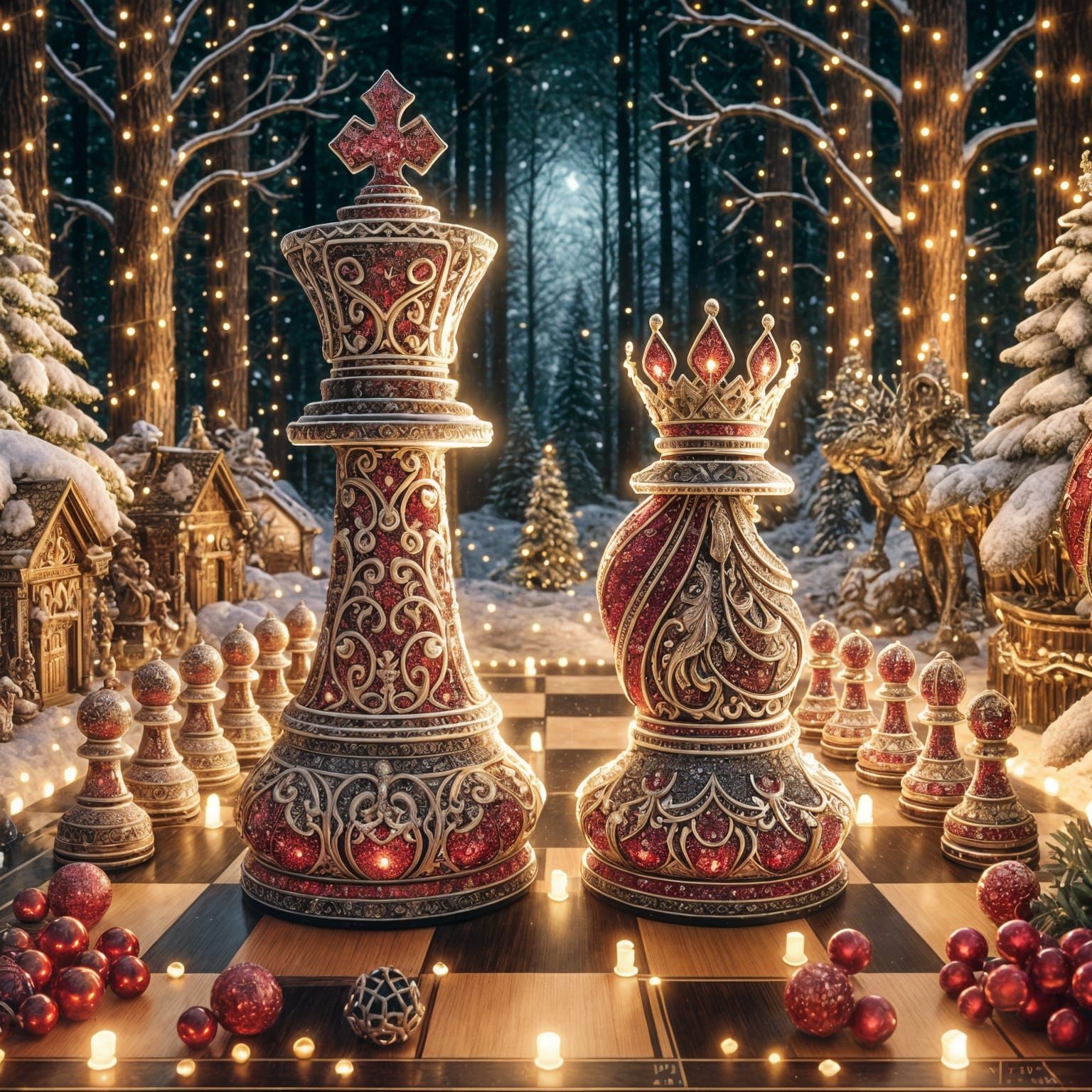 Christmas Eve Chess - Christmas Eve Chess