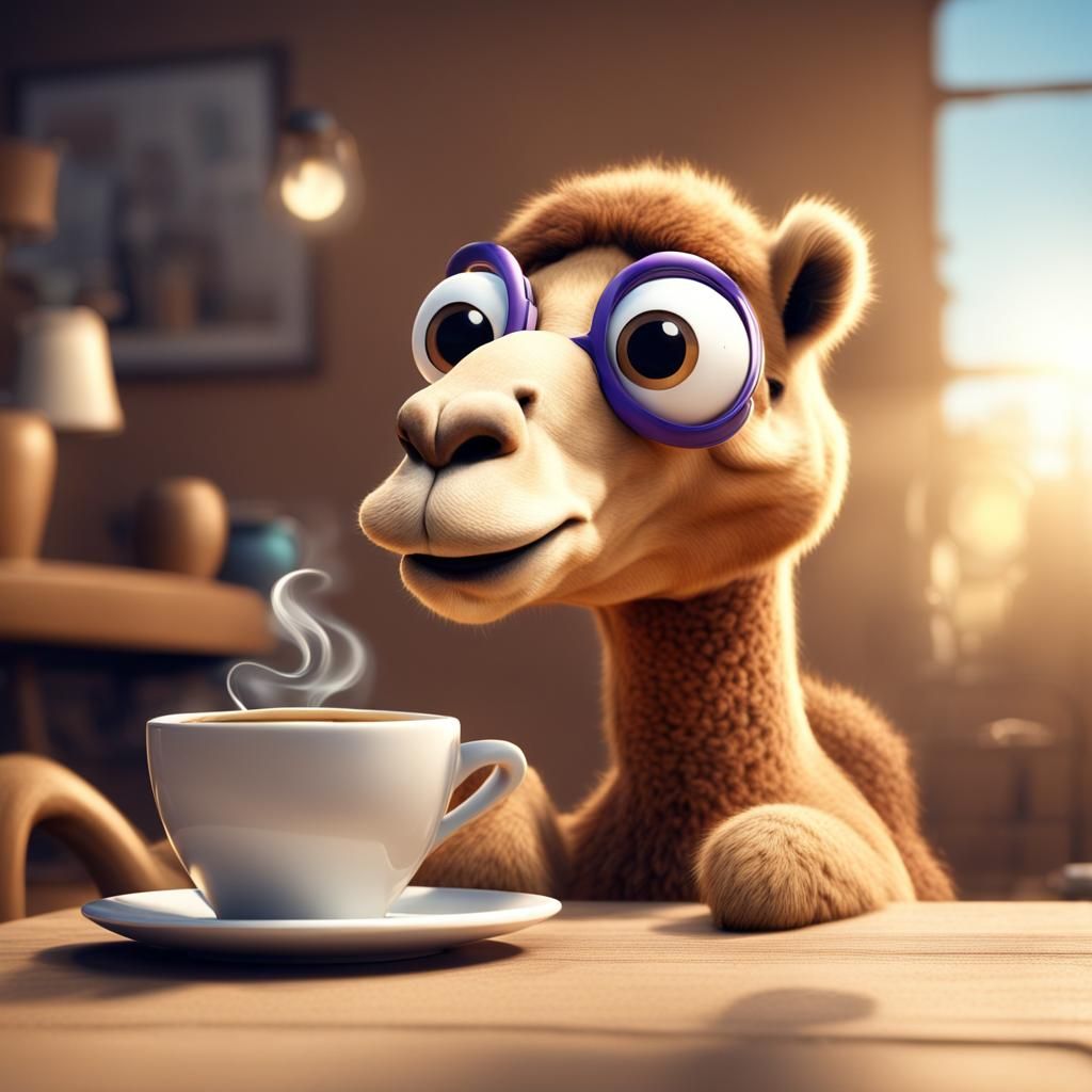 Wednesday Morning Coffee - AI Generated Artwork - NightCafe Creator