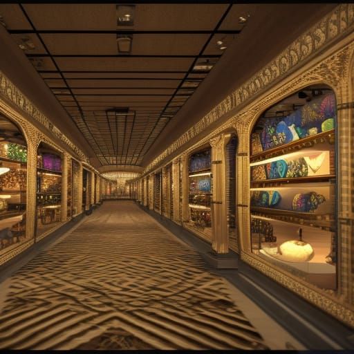 Infinity Crystals - AI Generated Artwork - NightCafe Creator