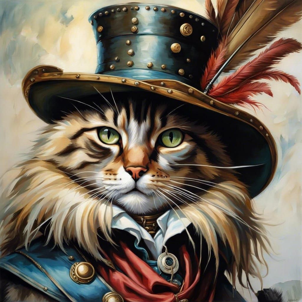 Musketeer Kitty - AI Generated Artwork - NightCafe Creator