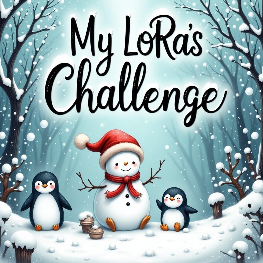 My LoRAs Challenge - Whimsical Winter Wonderland in Beatrix ...