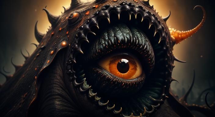 Servants of the Plague: The Slug Eye - AI Generated Artwork - NightCafe ...