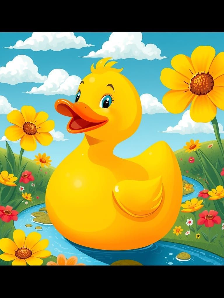 Character Description: Rubber Duck Name: Rubber Duck (often simply ...