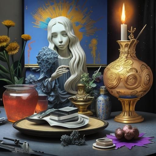 effulgent cosmic colors shine bright and vibrant for epiphany - AI ...