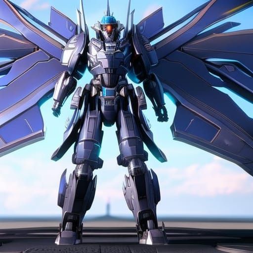 Mecha exosuit - AI Generated Artwork - NightCafe Creator