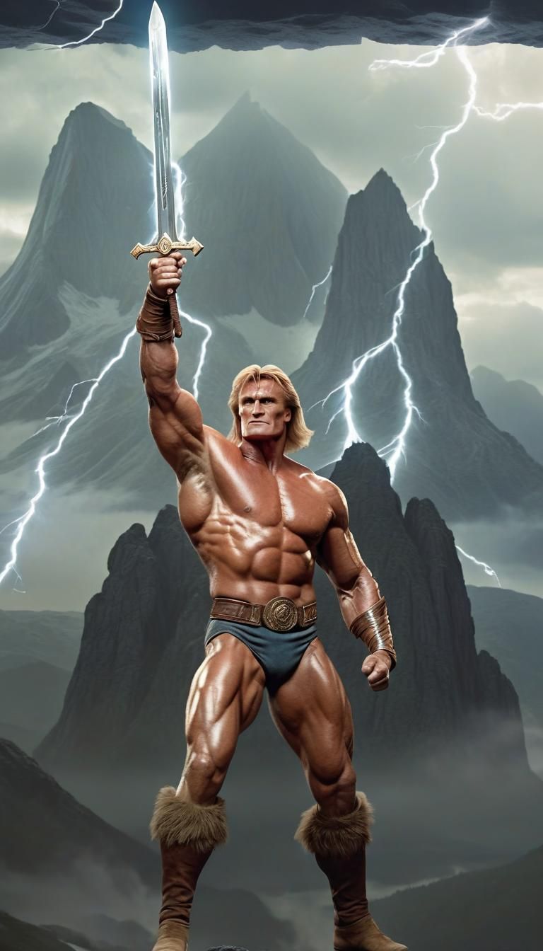 BY THE POWER OF GRAYSKULL (1) - AI Generated Artwork - NightCafe Creator