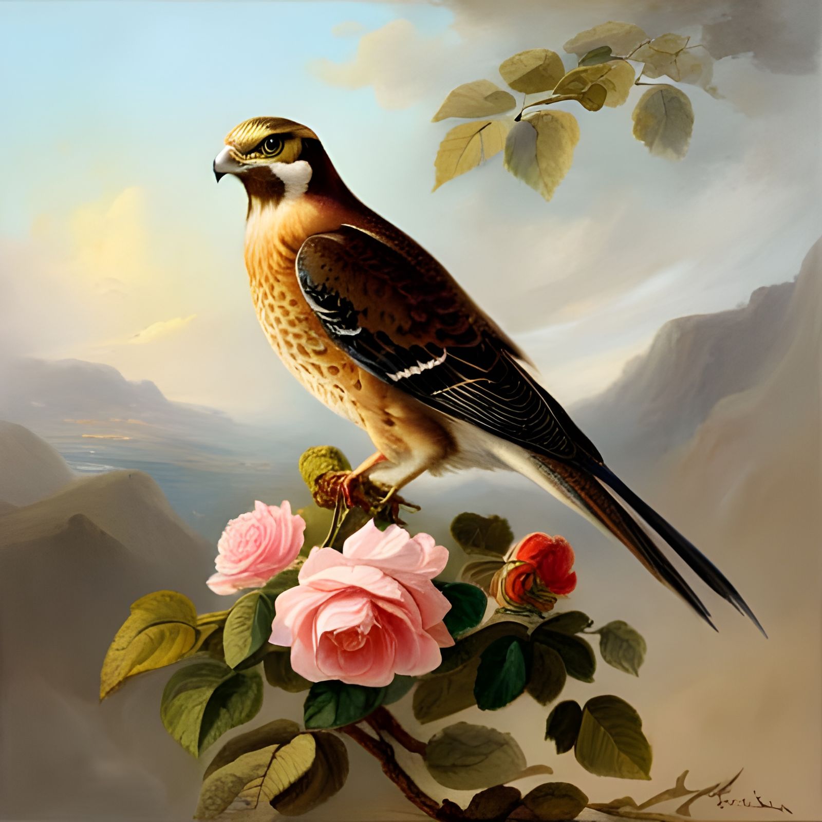 Falcon - AI Generated Artwork - NightCafe Creator