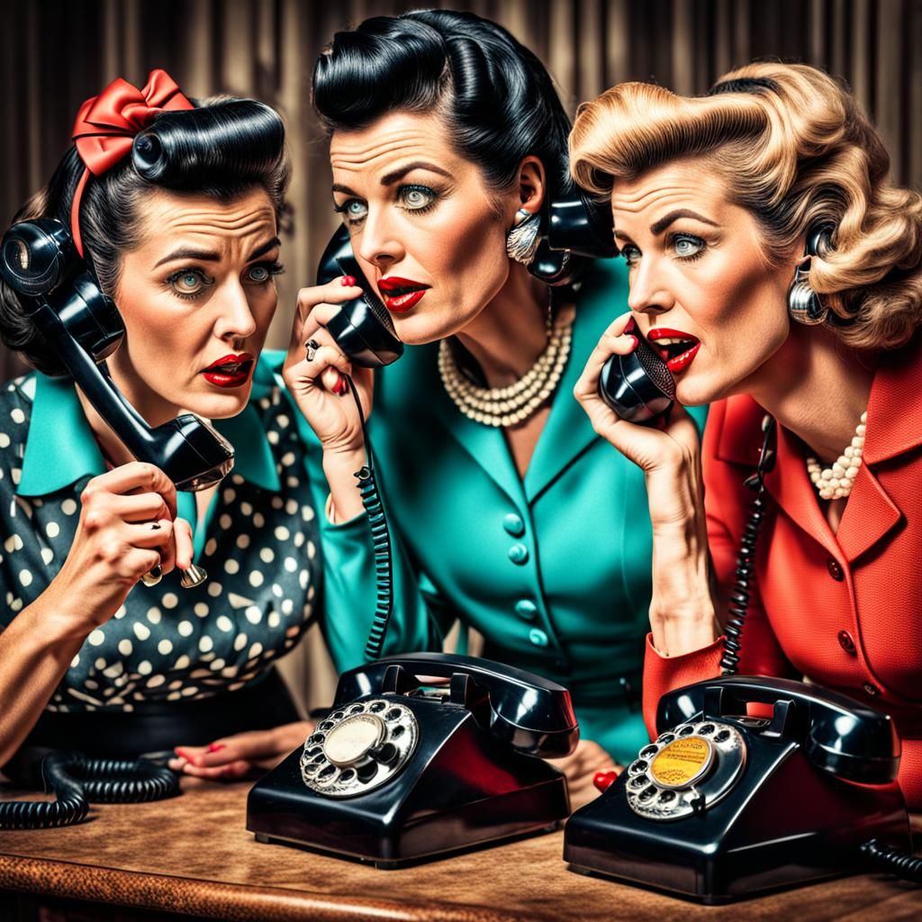 The Gossip Box - AI Generated Artwork - NightCafe Creator