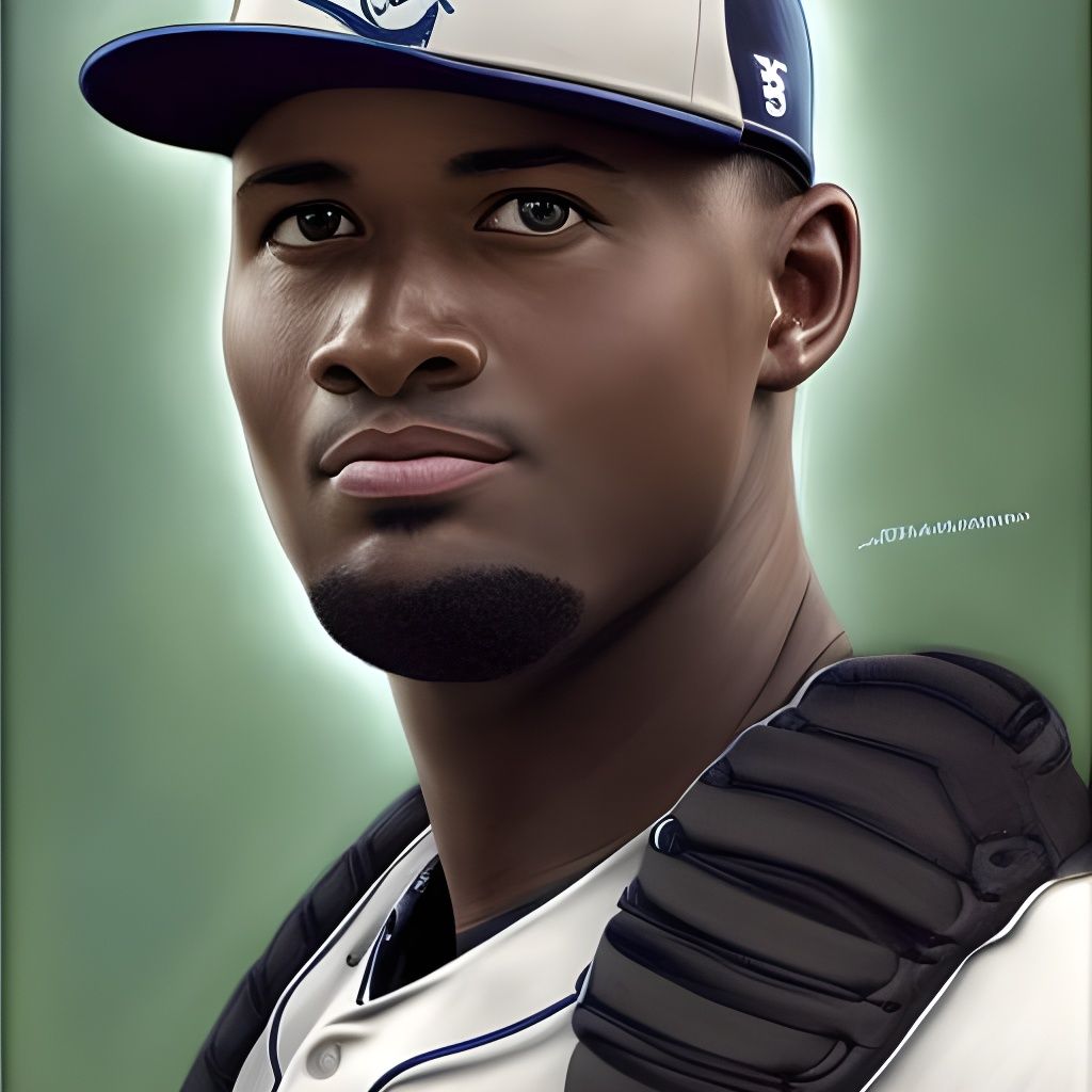 Baseball Catcher - AI Generated Artwork - NightCafe Creator